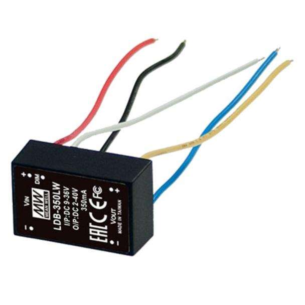 MEAN WELL LDB-600LW DC-DC LED Driver 18W 2-30VDC 600mA Buck-Boost ...